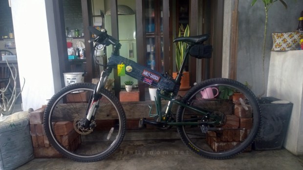 DIY Bike Frame Cover for Paratrooper Bike | Salty*mom