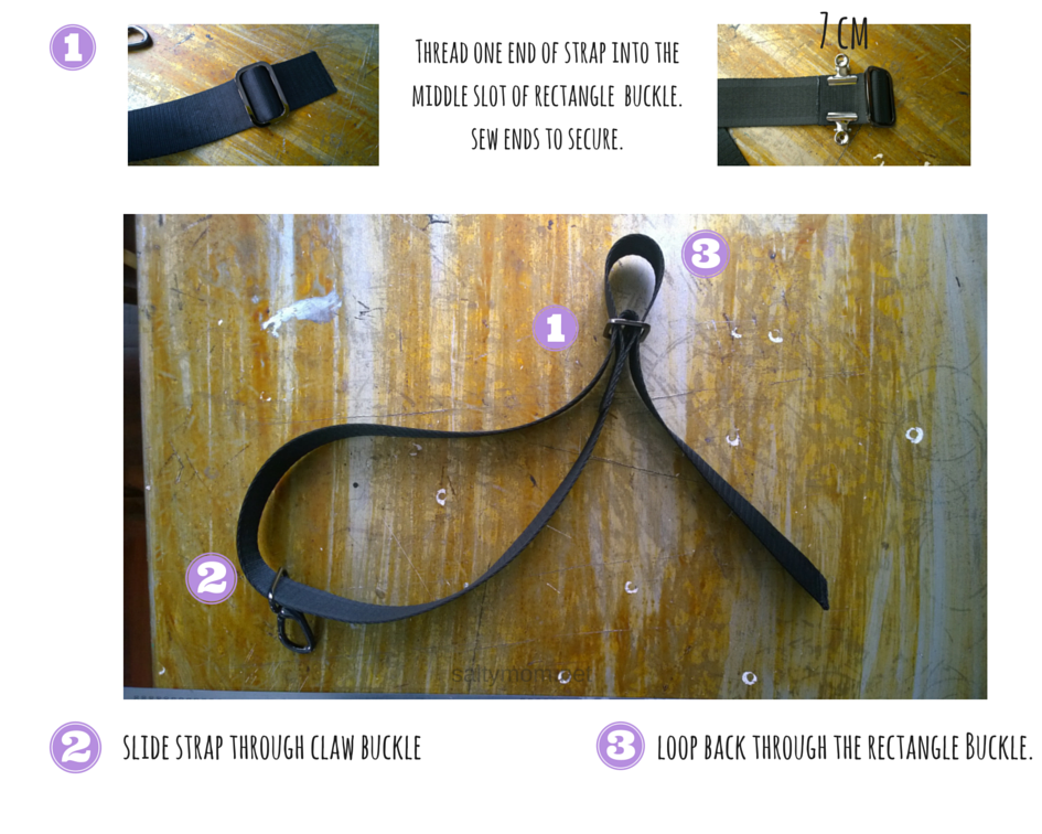 DIY Messenger Bag : Adjustable Straps | Salty*mom
