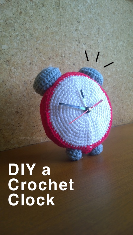 DIY : Installing a Crochet Clock | Salty*mom