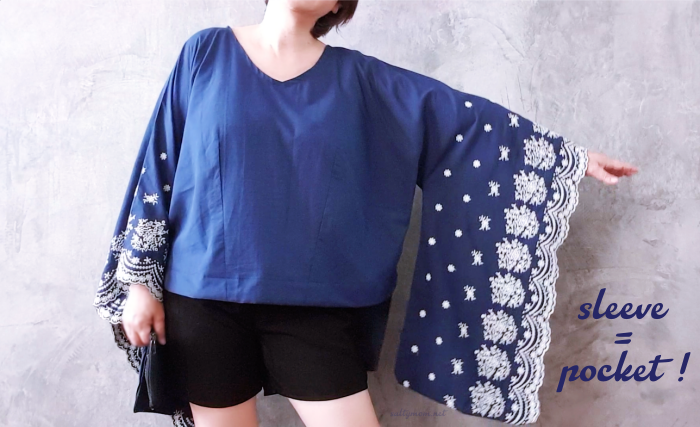Diy Square Kaftan with Pockets in the Sleeves … What ?? | Salty*mom