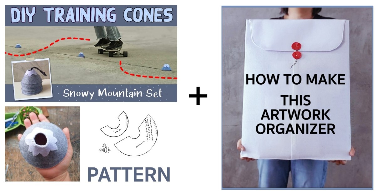 Cute n Practical Felt Fabric Projects | Salty*mom