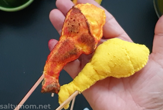 How to Sew Felt Grilled Chicken | Salty*mom